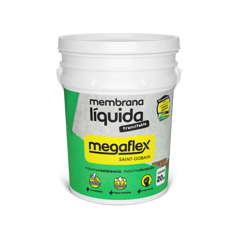 megaflex membrana líquida transitable : Impermeabilizantes líquidos ...