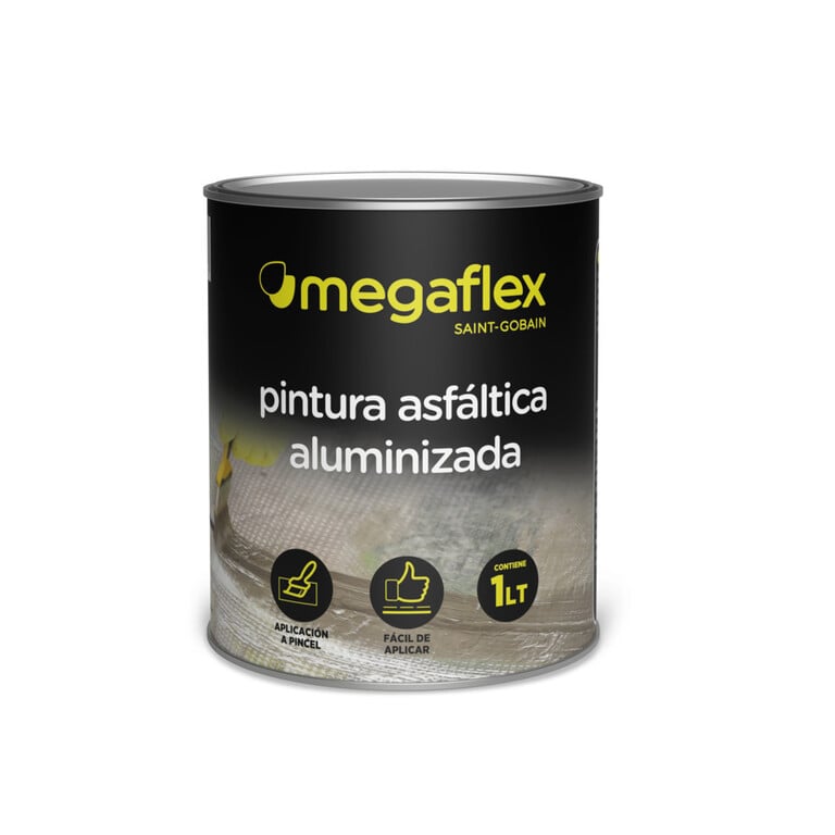 Pintura asfáltica aluminizada megaflex : Productos de terminación ...